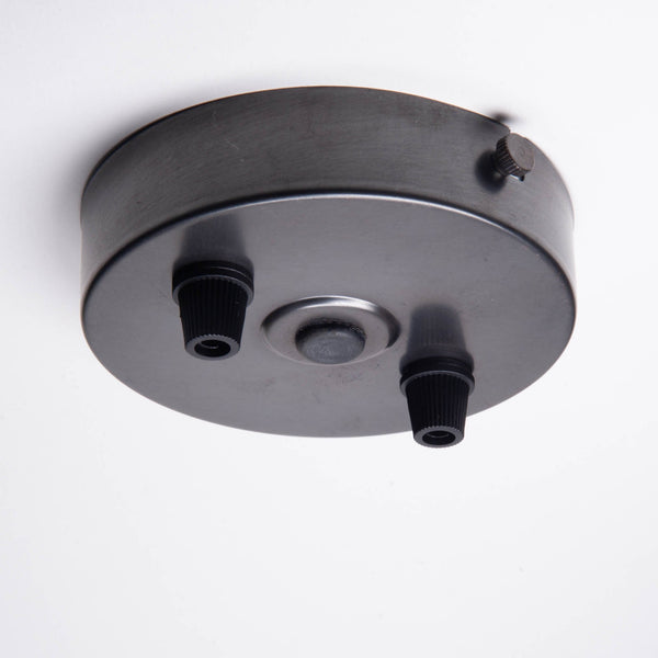 Bronze 100mm Ceiling Rose - 2 Outlet – Enamel Shades