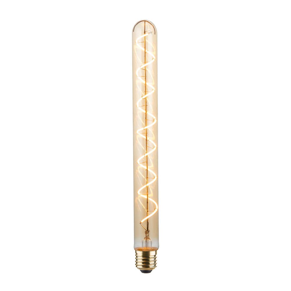 Vintlux E27 4W T30 265lm 2200K Karu 300mm Tube Gold Dimmable LED Bulb ...