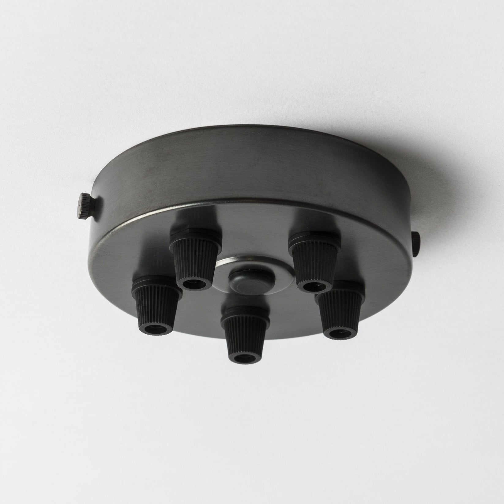 Bronze 100mm Steel Ceiling Rose - 5 Outlets - Enamel Shades